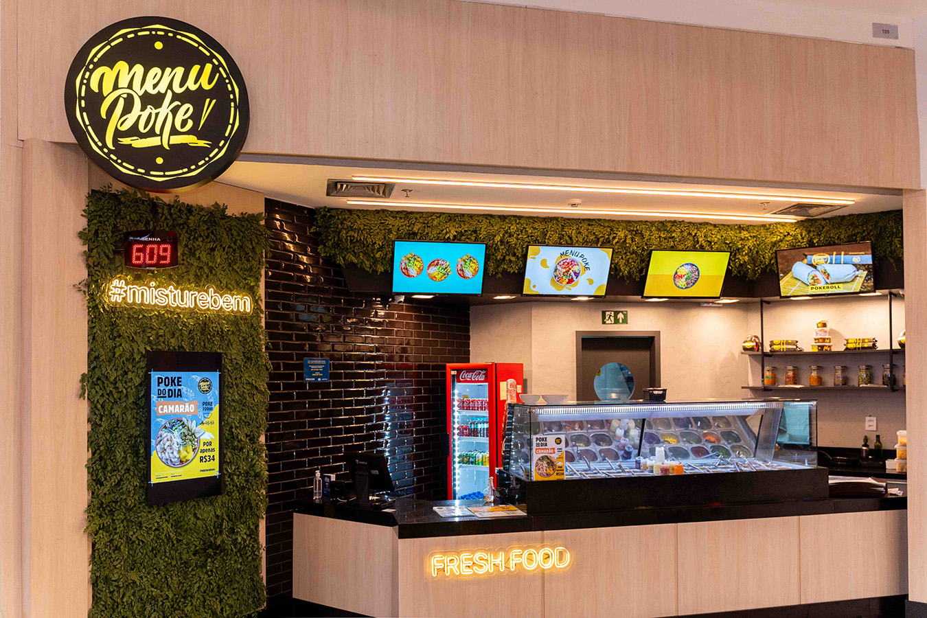 Shopping Guararapes - Menu poke